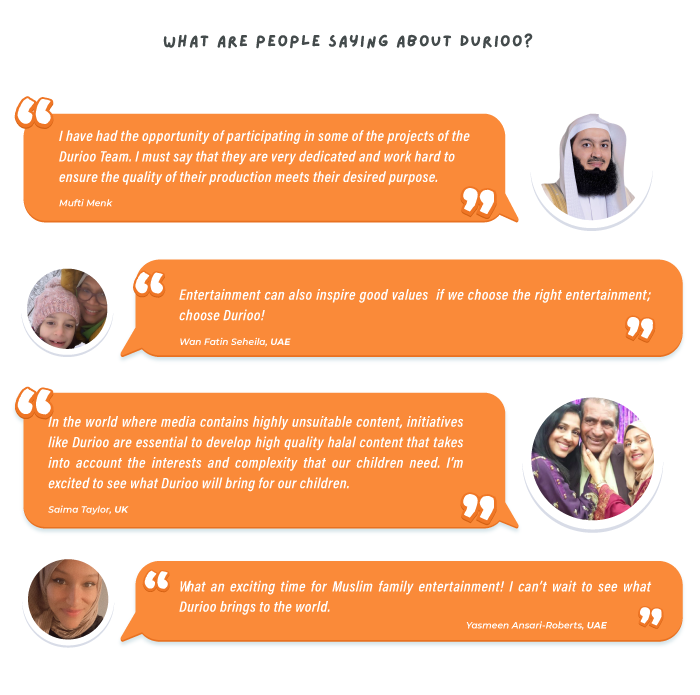 Durioo+ . A Safe Streaming Platform For Muslim Children | LaunchGood ...