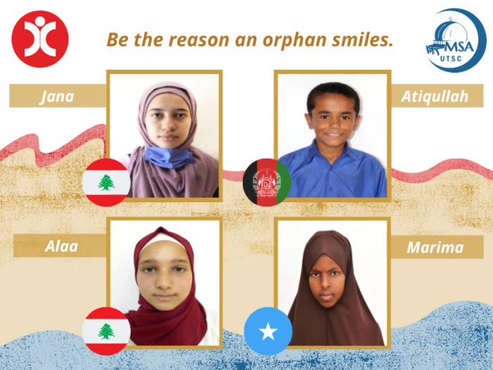 The Orphan Sponsorship Program, MSA UTSC | LaunchGood | LaunchGood