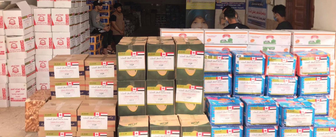 Help us distribute food baskets to poor orphans and families in Iraq ...