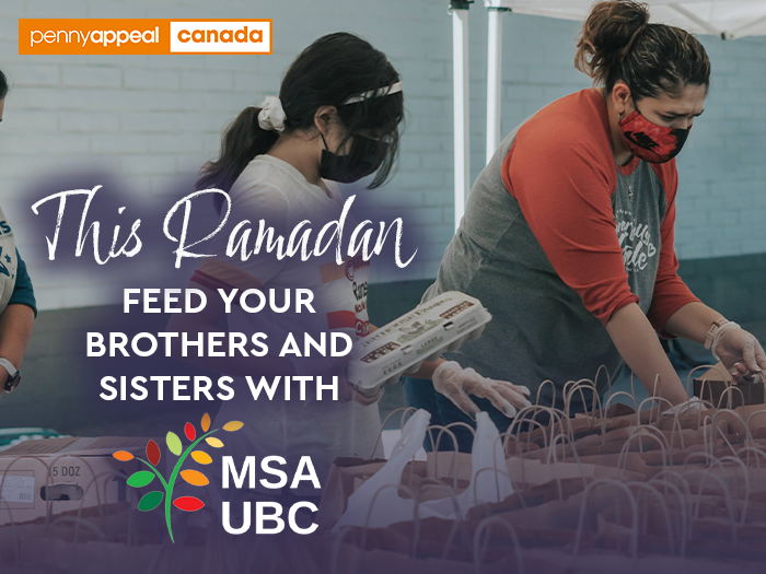 MSA UBC x PAC Ramadan 2022 Iftar Meals | LaunchGood