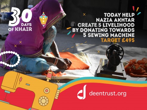 Help Nazia Akhtar Create 6 Livelihoods Through 6 Sewing Machines ...