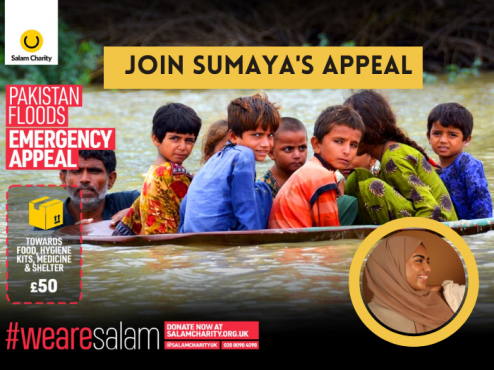 Sumaya's Pakistan Flood Emergency Appeal | LaunchGood | LaunchGood