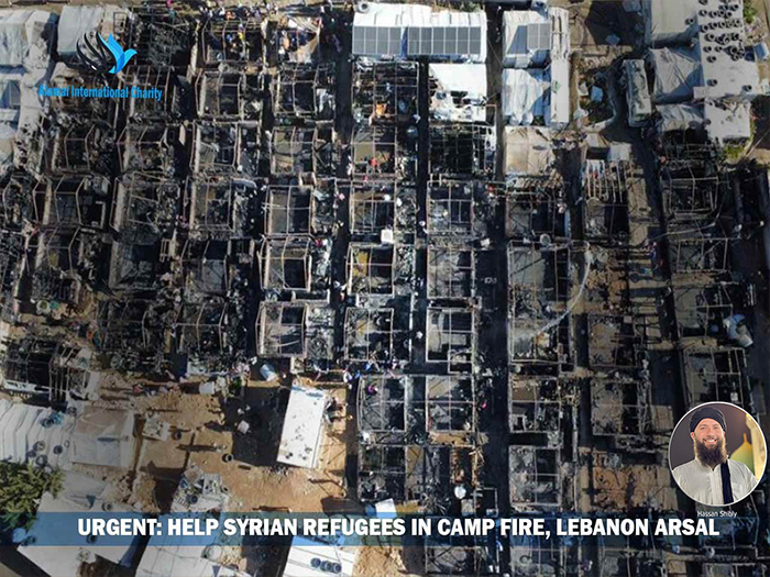 Hassan Shibly : Help Syrian Refugees In Camp Fire, Lebanon Arsal ...