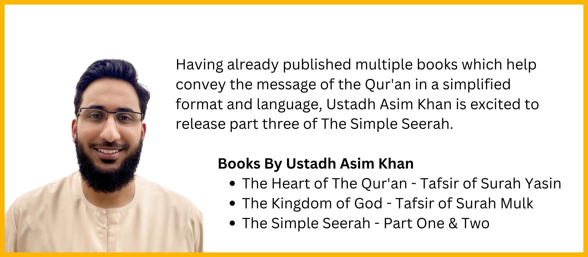 The Simple Seerah - Part 3 - Pre-Order Your Copy Now! | LaunchGood ...