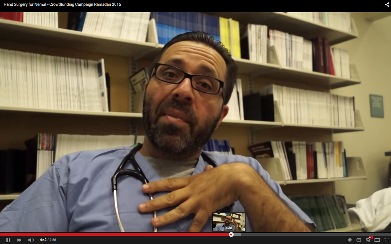 Hand Surgery for Nemat | LaunchGood