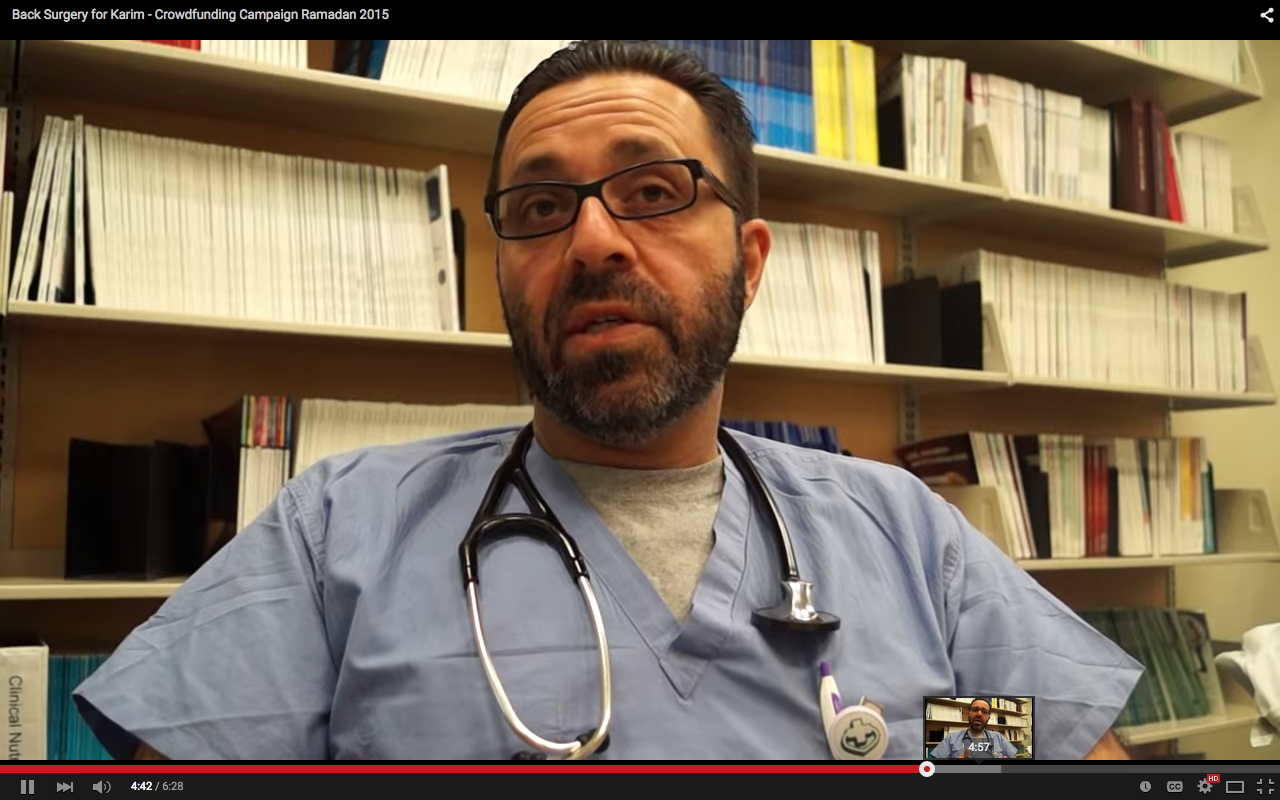 Back Surgery for Karim | LaunchGood