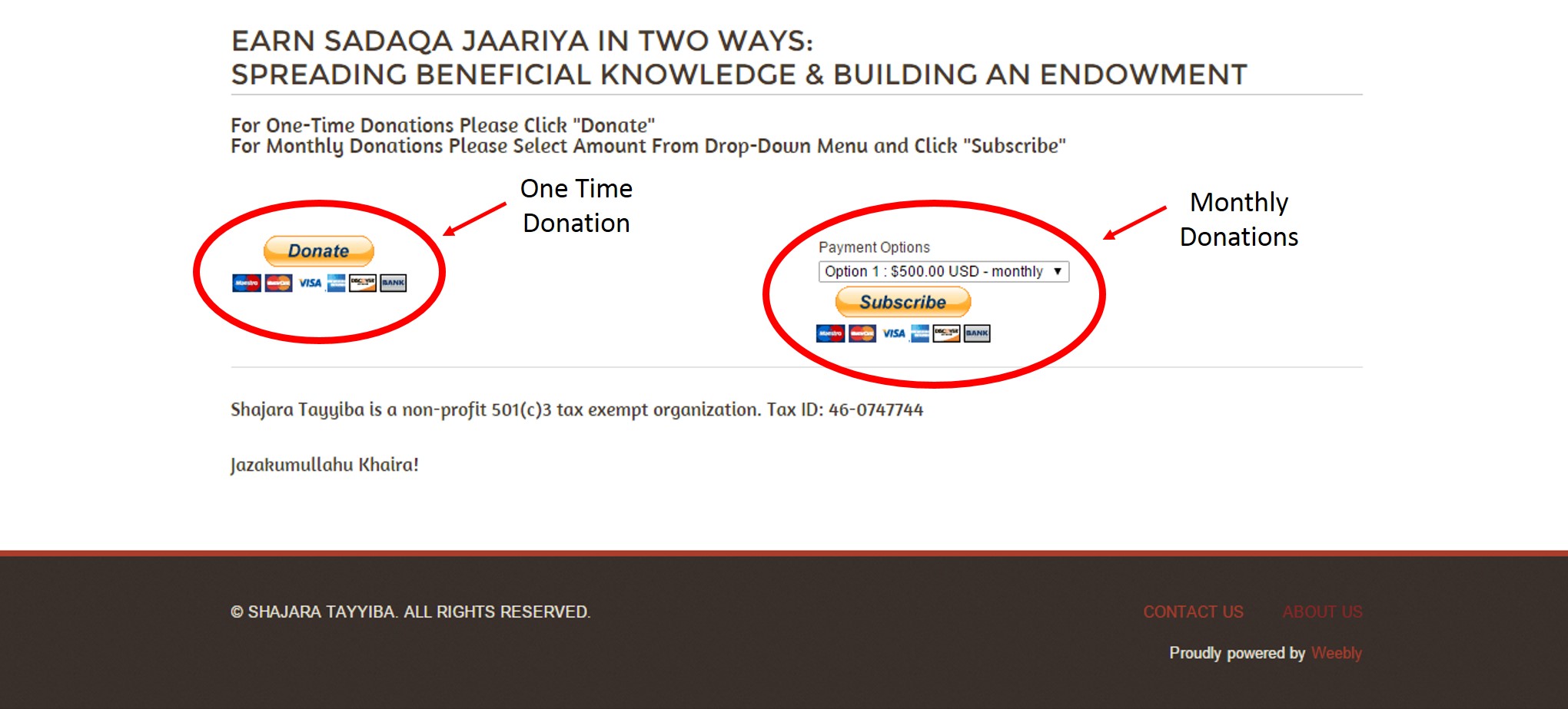 Shajara Tayyiba | LaunchGood | LaunchGood