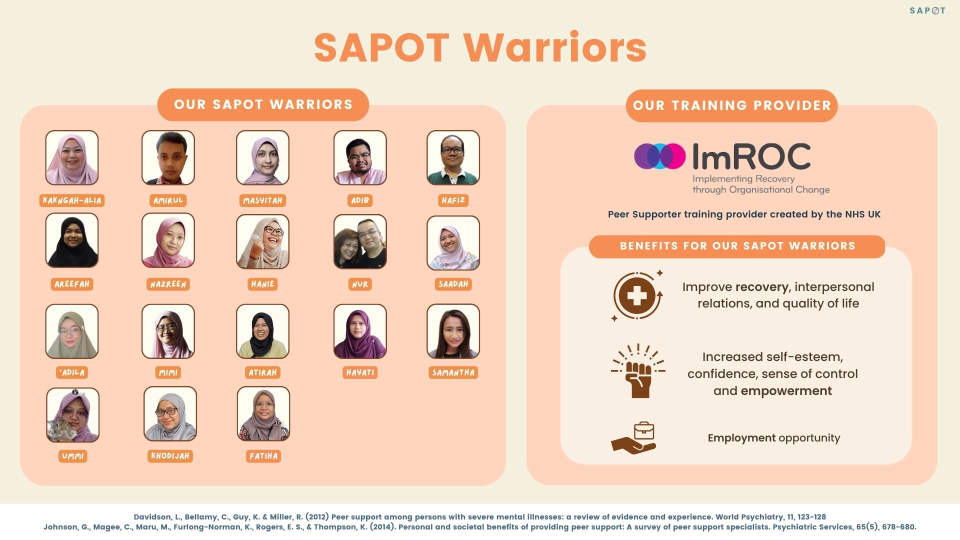 SAPOT - Help us provide innovative, trustable and accessible mental ...