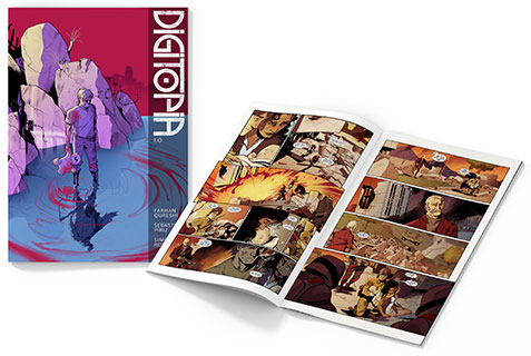 Digitopia Comic Book: Issue 2 | LaunchGood
