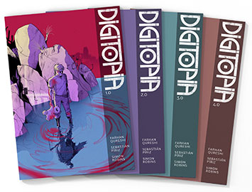 Digitopia Comic Book: Issue 2 | LaunchGood