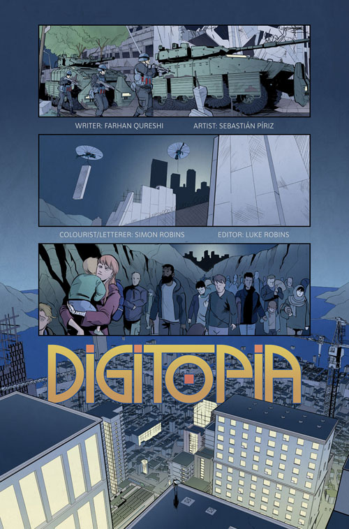 Digitopia Comic Book: Issue 2 | LaunchGood