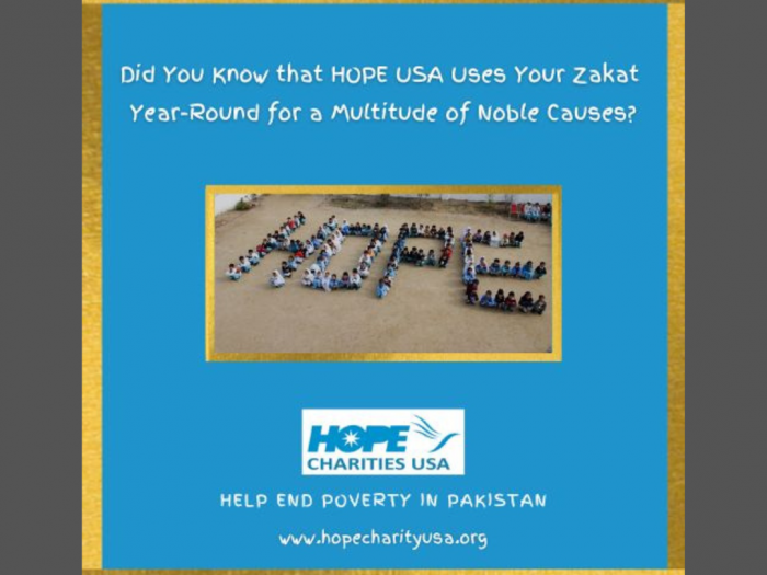 HOPE USA: Zakat for the Poor in Pakistan | LaunchGood | LaunchGood
