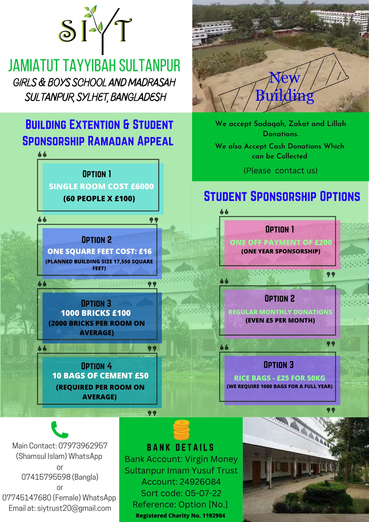 Sultanpur Girls Madrasah Bangladesh | LaunchGood | LaunchGood