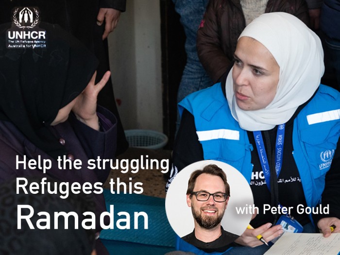 UNHCR: Help Refugees this Ramadan with Peter Gould | LaunchGood | LaunchGood