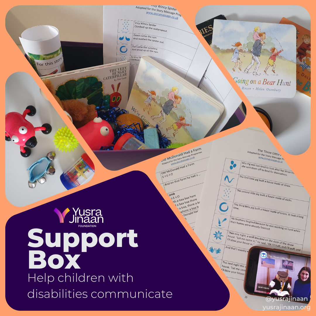 Support box for disabled children in hospital with communication needs ...