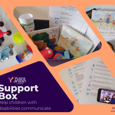 Support box for disabled children in hospital with communication needs ...