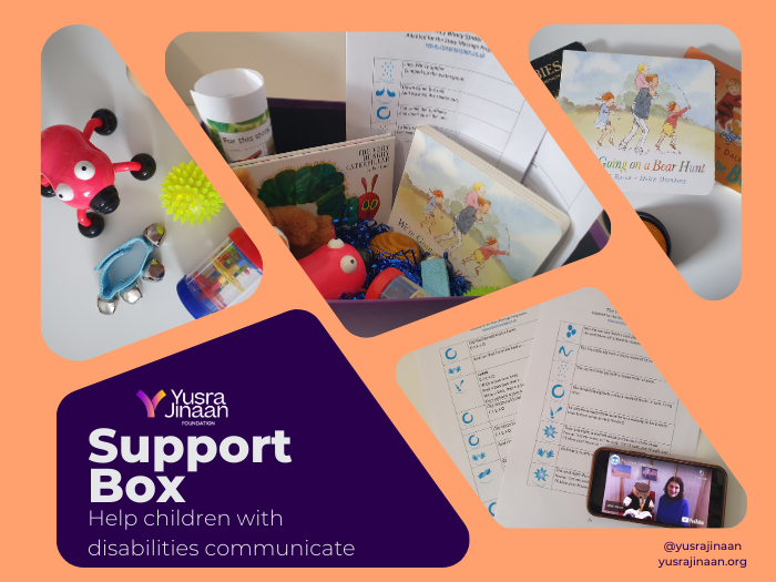 Support box for disabled children in hospital with communication needs ...