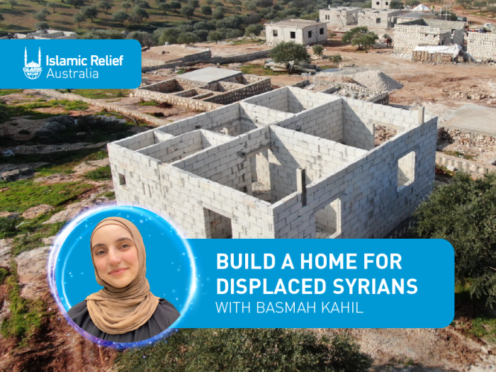 Build a Home for Displaced Syrians with Basmah | LaunchGood