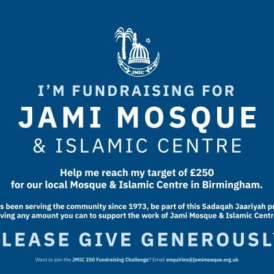 Bosorul's JMIC £250 Fundraising Challenge | LaunchGood | LaunchGood
