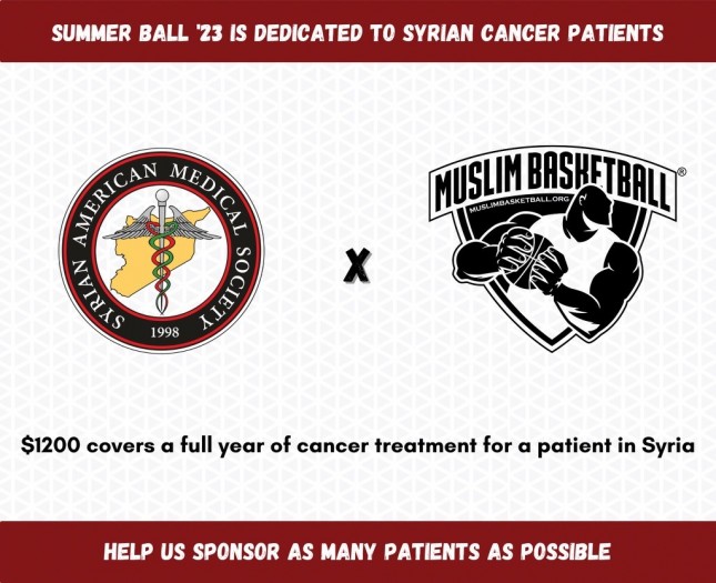 Muslim Basketball '23 for Syrian Cancer Patients | LaunchGood