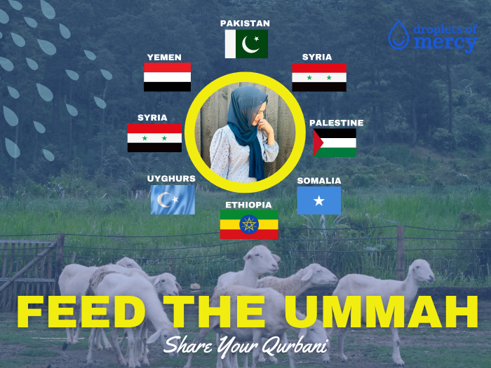 Feed the Ummah- Qurbani with Naveen Khan Art | LaunchGood | LaunchGood