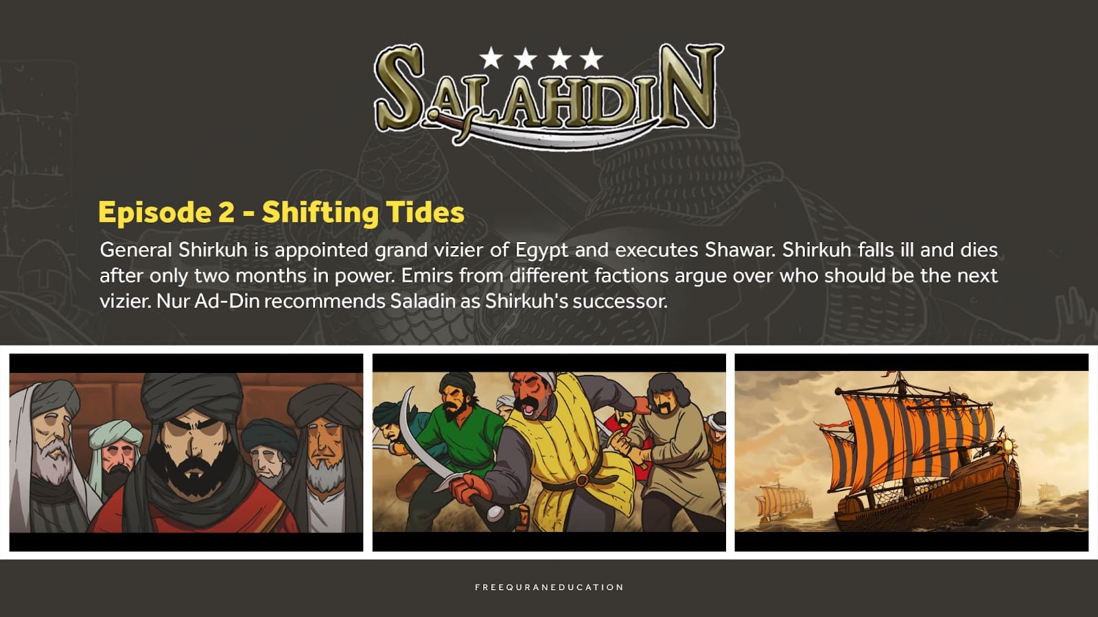 Salahuddin Al-Ayyubi: The Legendary Hero of Islam: Animated Series by ...