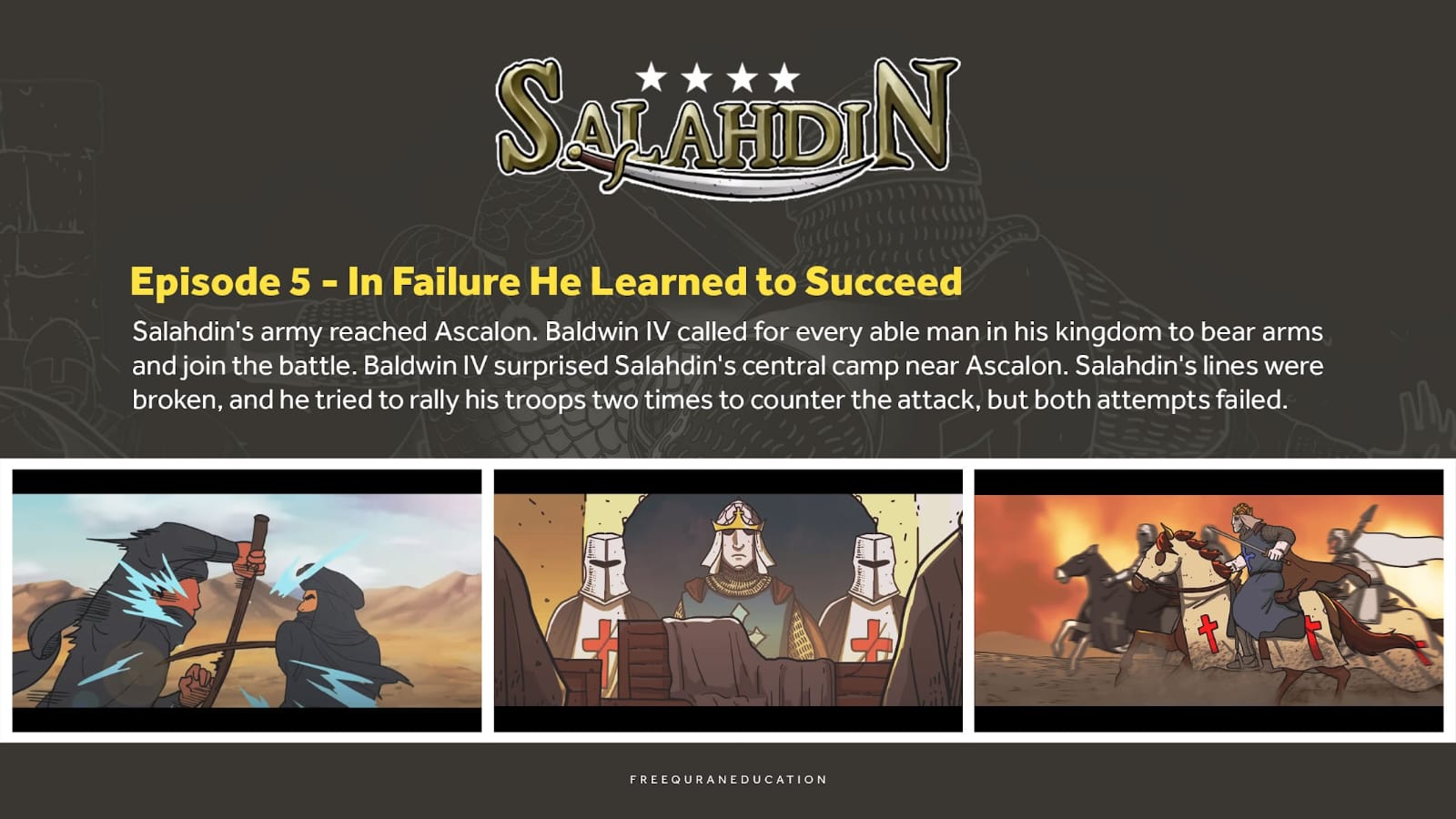 Salahuddin Al-Ayyubi: The Legendary Hero of Islam: Animated Series by ...
