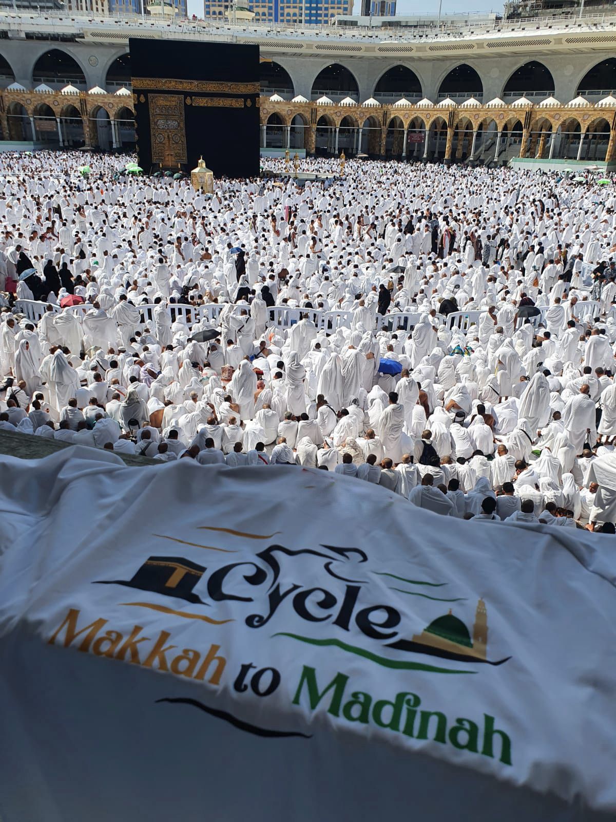 Cycle Makkah to Madinah - Suhel | LaunchGood