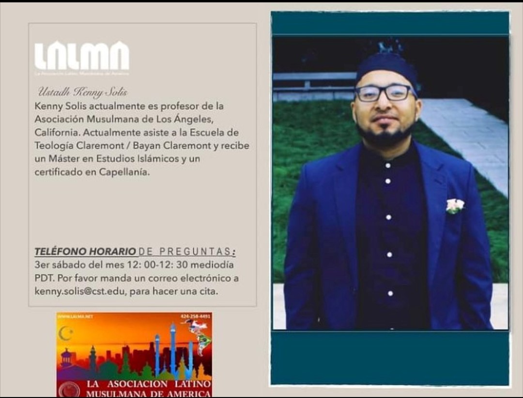 Help Ustadh Kenny Solis Complete his Certificate in Islamic Chaplaincy ...