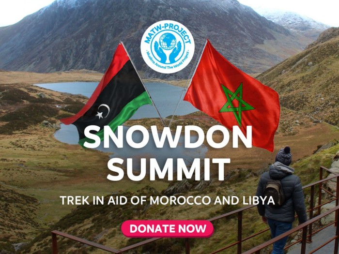 Adam Nagdi's Snowdon Summit - Morocco and Libya Emergency Relief ...