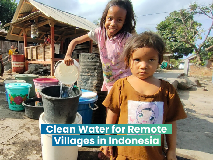 Every Drop Counts: Give Clean Water to Indonesia | LaunchGood | LaunchGood