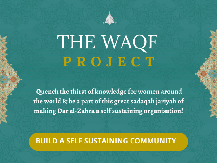 Hafsa Ashraf is fundraising for Dar al-Zahra's Waqf Project ...