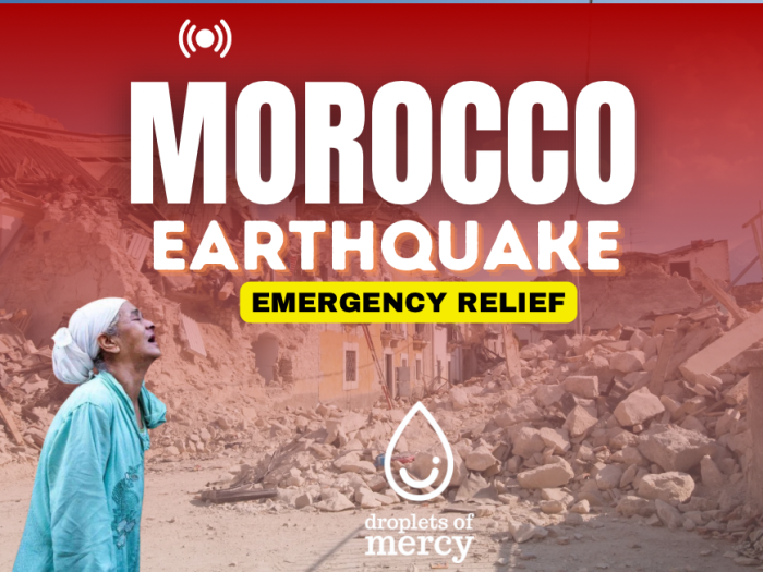 Morocco Earthquake Emergency Aid | LaunchGood | LaunchGood