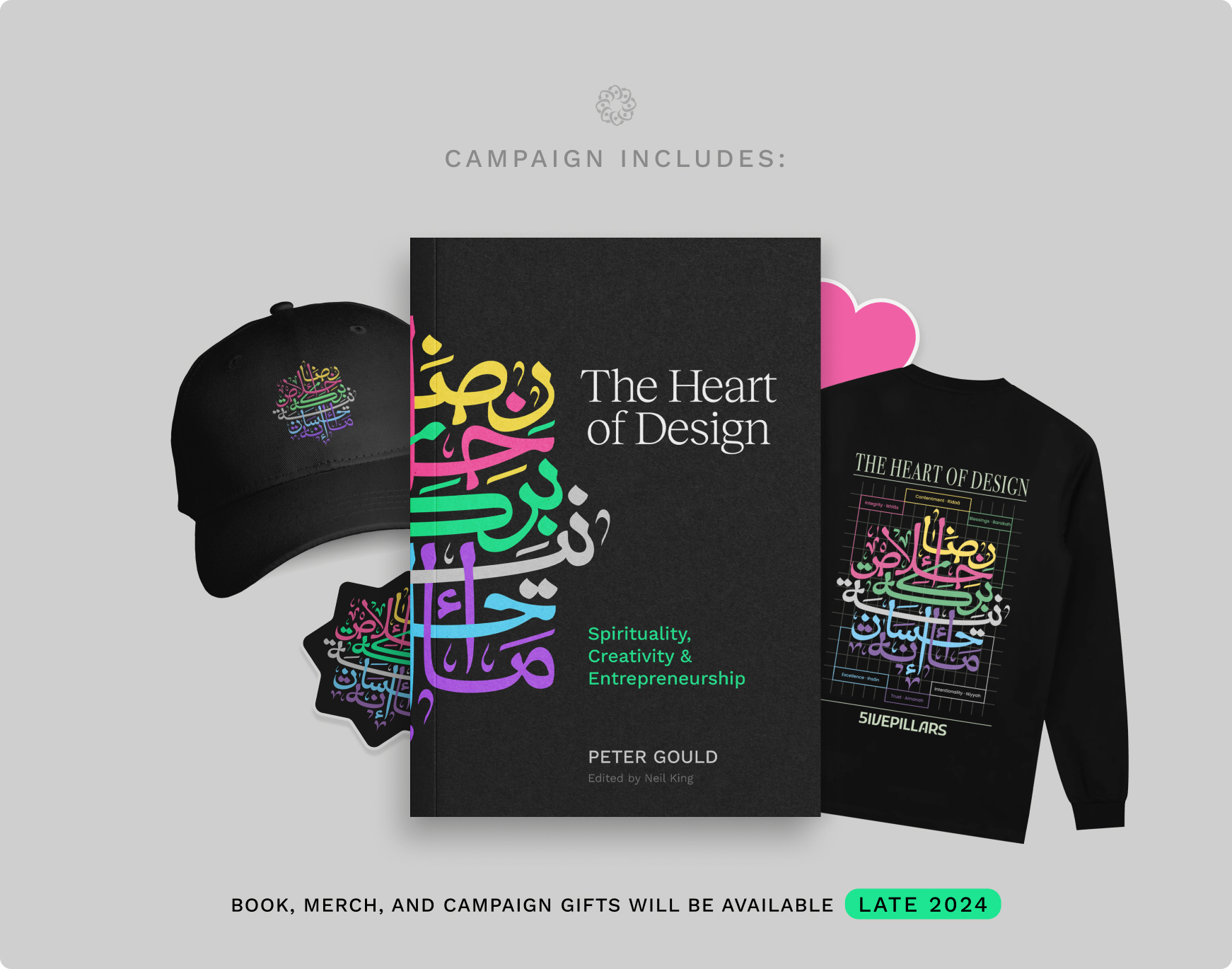 The Heart of Design Book by Peter Gould | LaunchGood