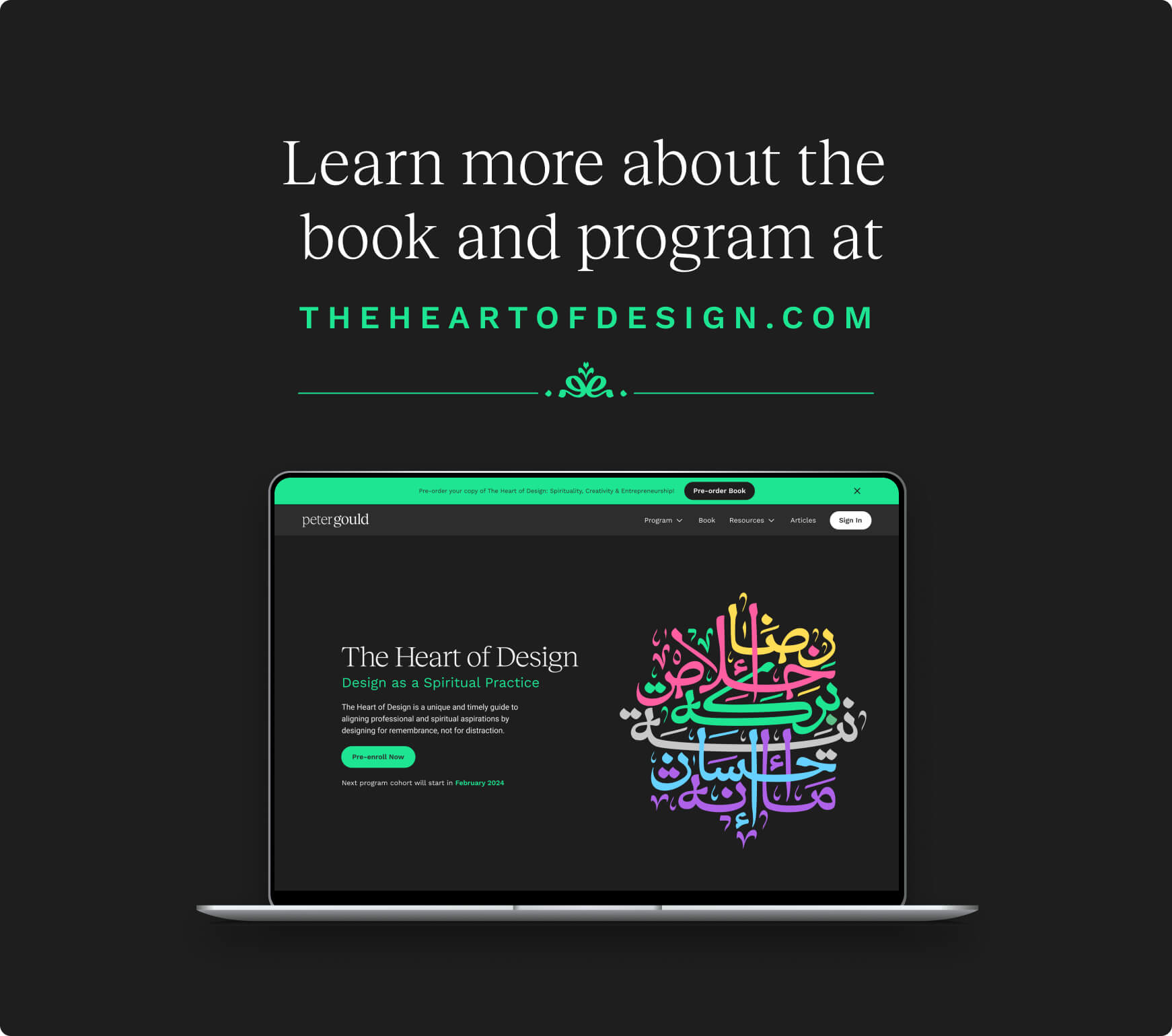 The Heart of Design Book by Peter Gould | LaunchGood