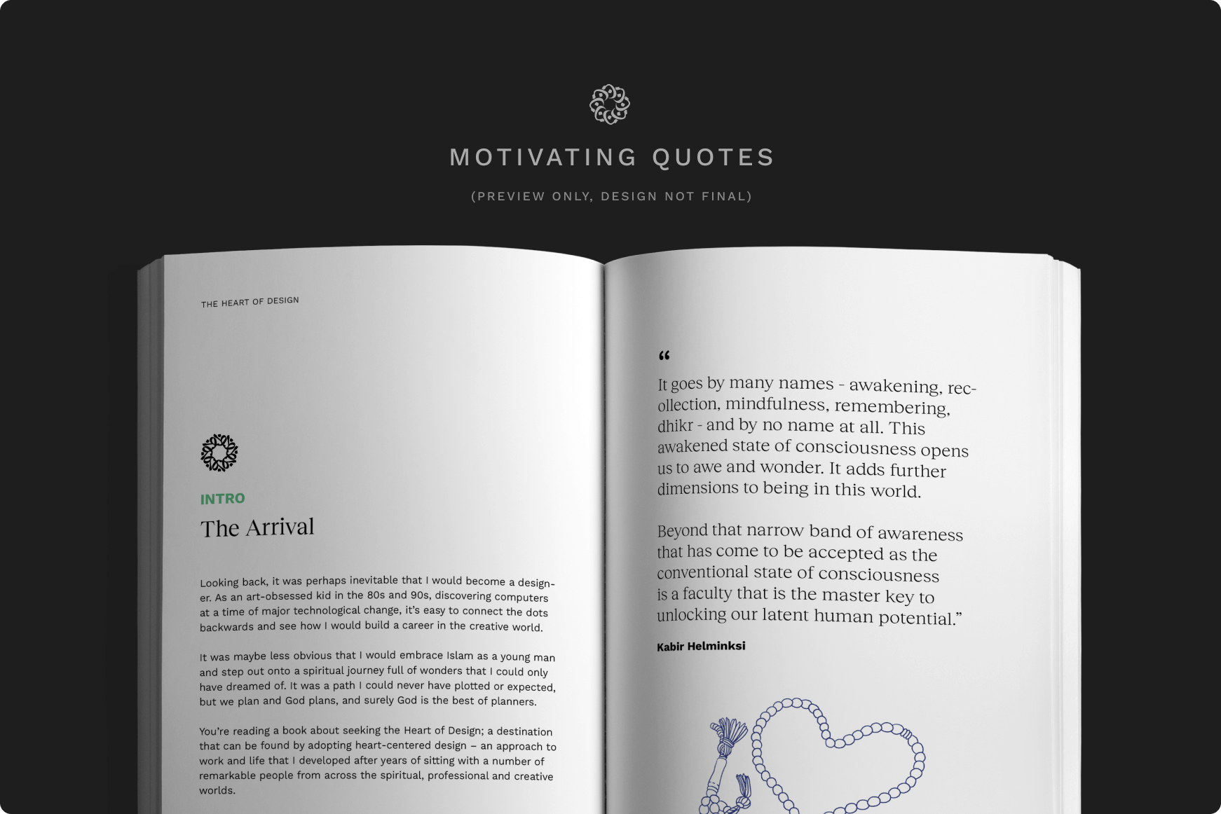 The Heart of Design Book by Peter Gould | LaunchGood | LaunchGood