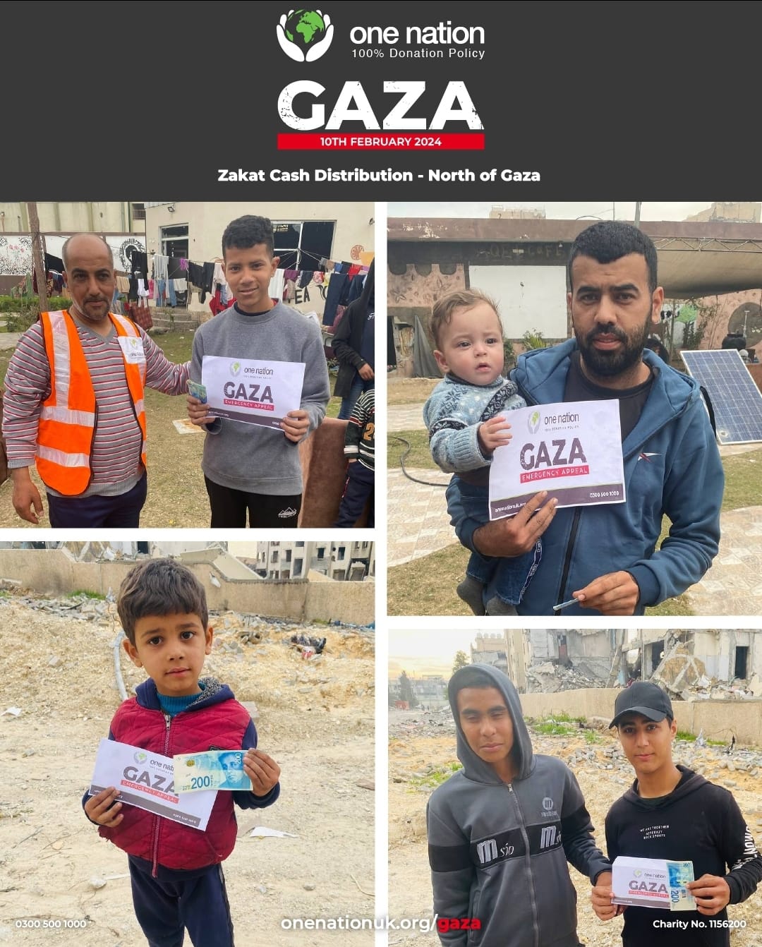Help Gaza Now - One True Message Foundation | LaunchGood