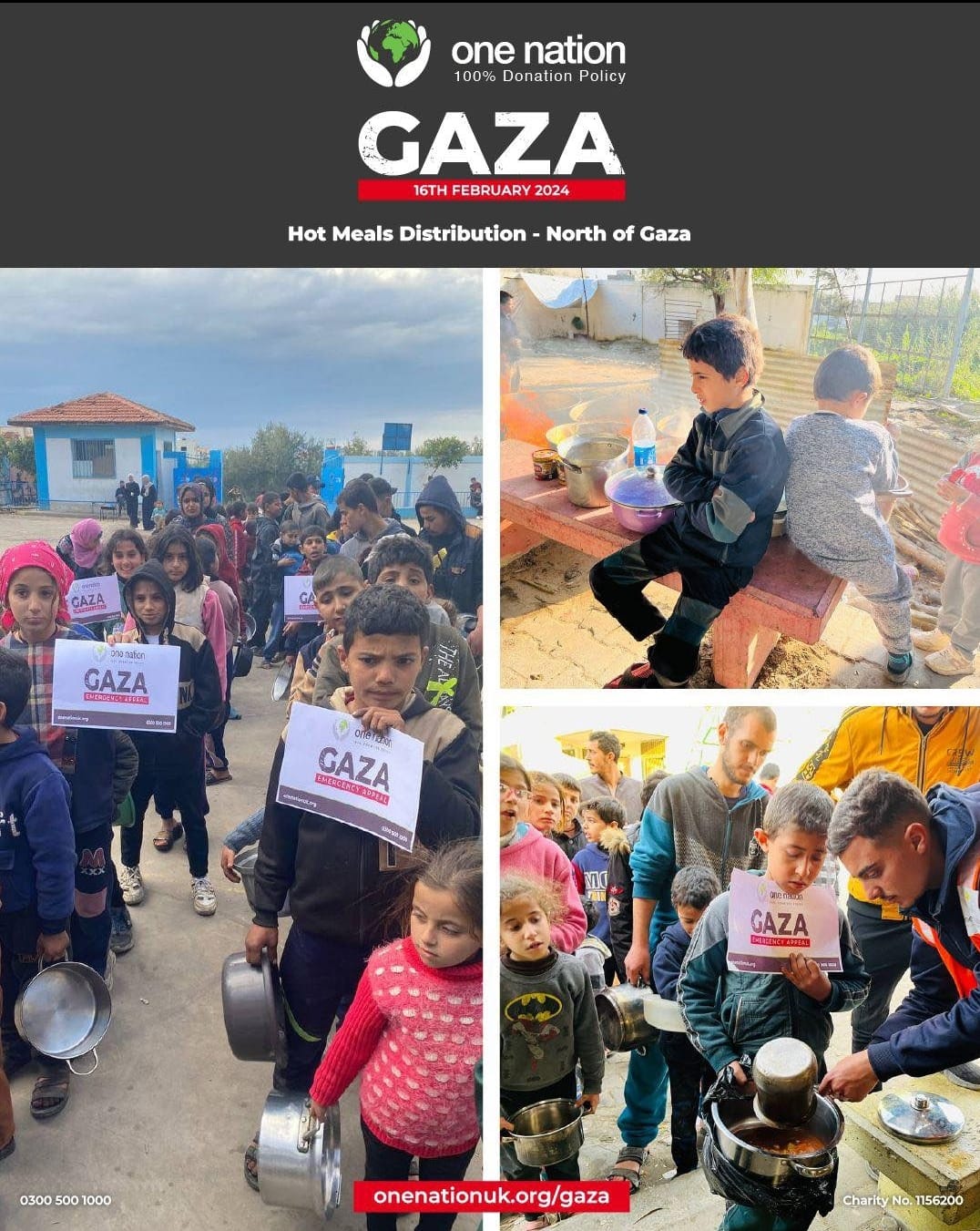 Help Gaza Now - One True Message Foundation | LaunchGood | LaunchGood