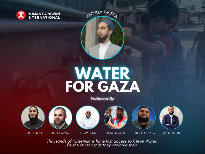 Urgent Support; Water for Palestine w/ Sh Abdullah Misra | LaunchGood