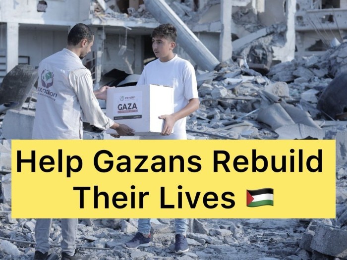 Help Gazans Rebuild Their Lives | LaunchGood | LaunchGood
