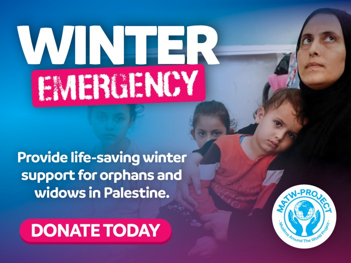 Help Palestinian Orphans Survive Winter With The Furrha Family ...