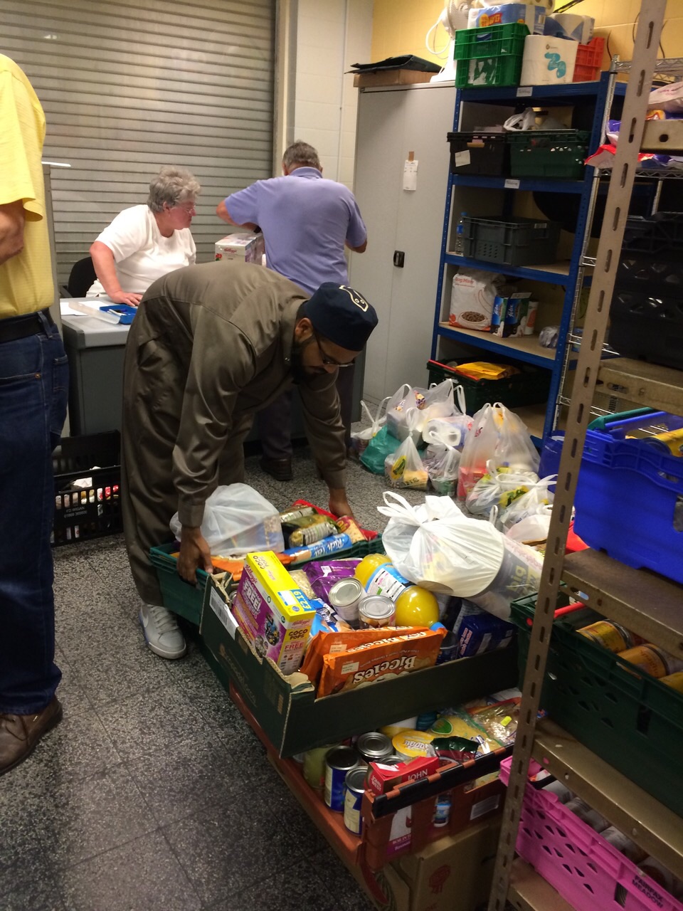 Foodbank Parcels For Families in need in Tameside- Ashton Central ...