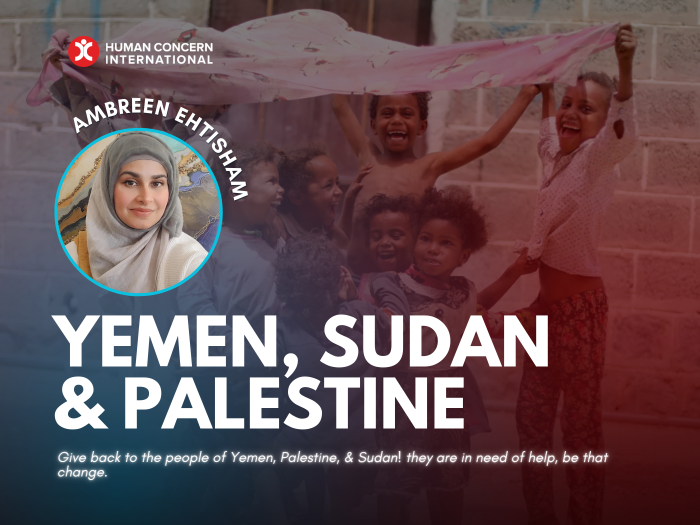 Support the People of Gaza, Yemen & Sudan, with Ambreen | LaunchGood ...