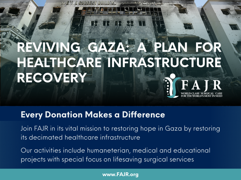 Help rebuilding Gaza's HEALTHCARE Infrastructure | LaunchGood | LaunchGood