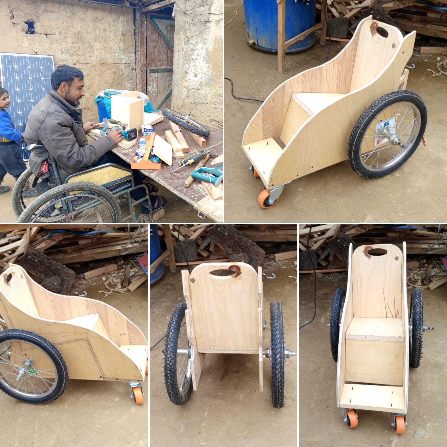 Muhammad's Wheelchair and Furniture Workshop | LaunchGood | LaunchGood