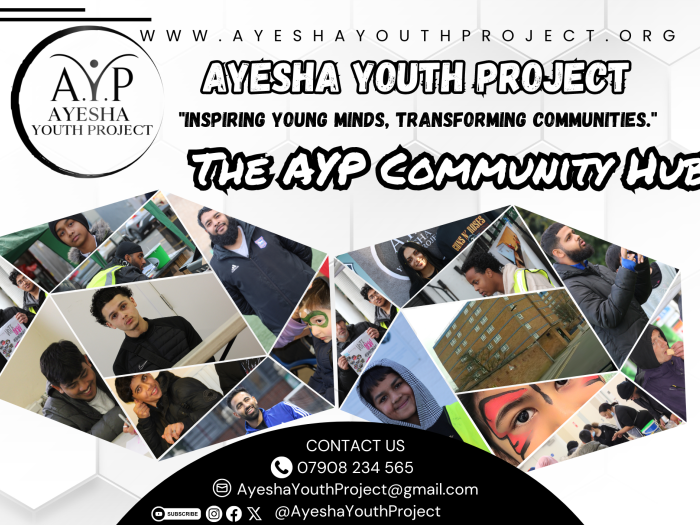 AYESHA YOUTH PROJECT - AYP COMMUNITY HUB FUNDRAISER | LaunchGood ...