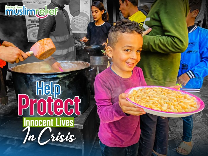 Provide Lifesaving Aid to Gaza Now | LaunchGood | LaunchGood