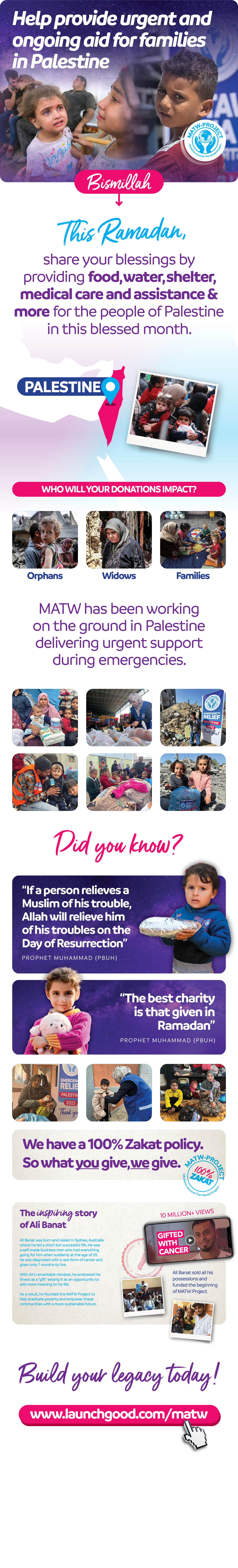 Riam's Campaign - Saving Lives This Ramadan | LaunchGood