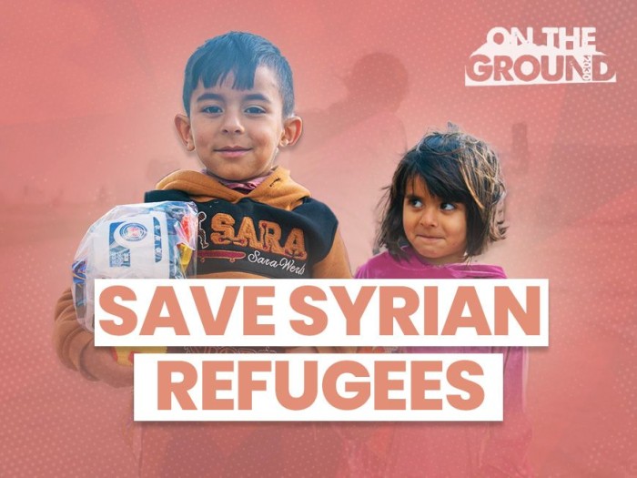 Save Syrian Refugee Lives | LaunchGood | LaunchGood
