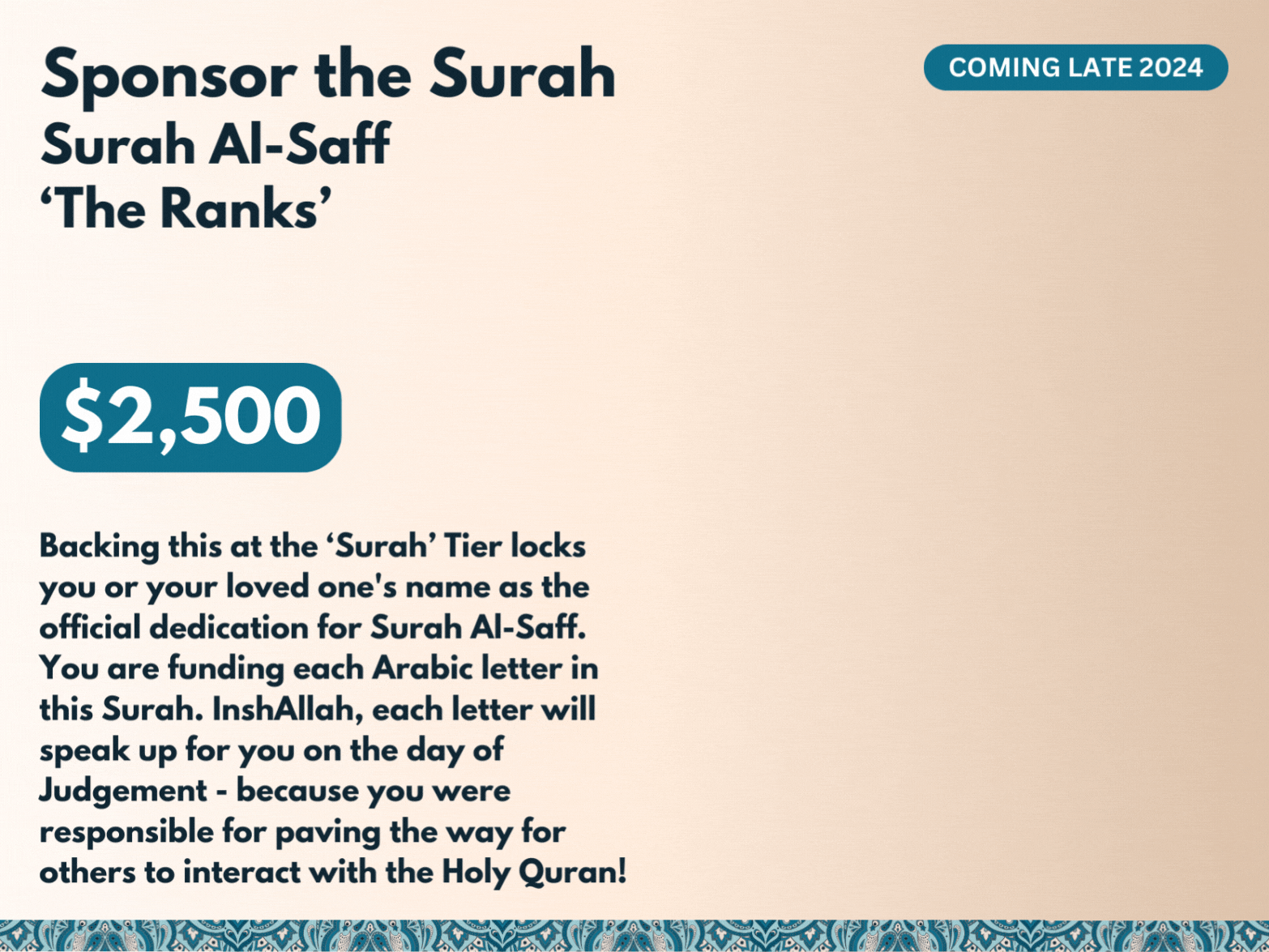 Holy Quran - Trace & Reflect Book Project | LaunchGood | LaunchGood